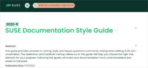 Technical Writer Style Guide Examples | Technical Writer HQ