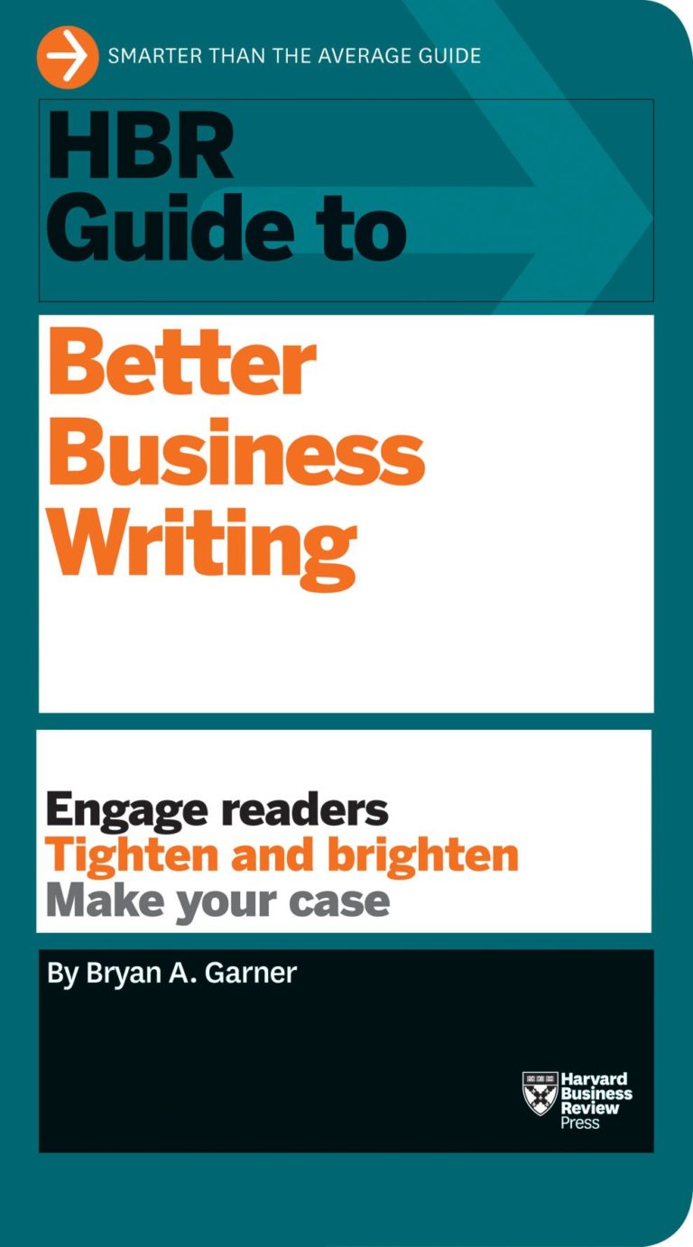 Best Business Writing Books 2023 | Technical Writer HQ